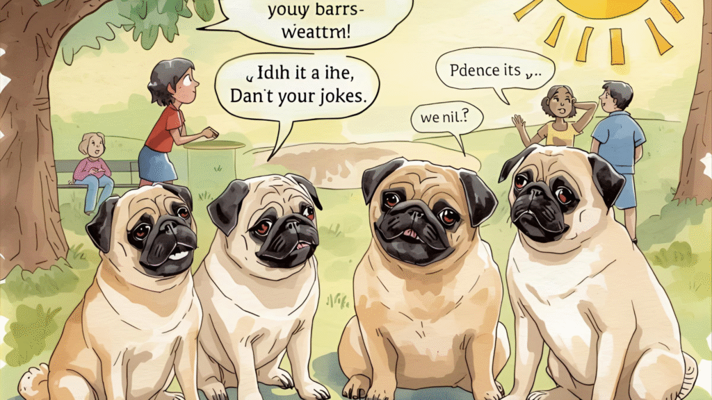 Pug Puns and Jokes: A Tail-Wagging Laugh Fest For 2025