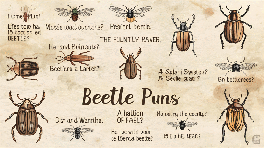 230+ Beetle Puns and Jokes That Will Bug You With Laughter For 2025