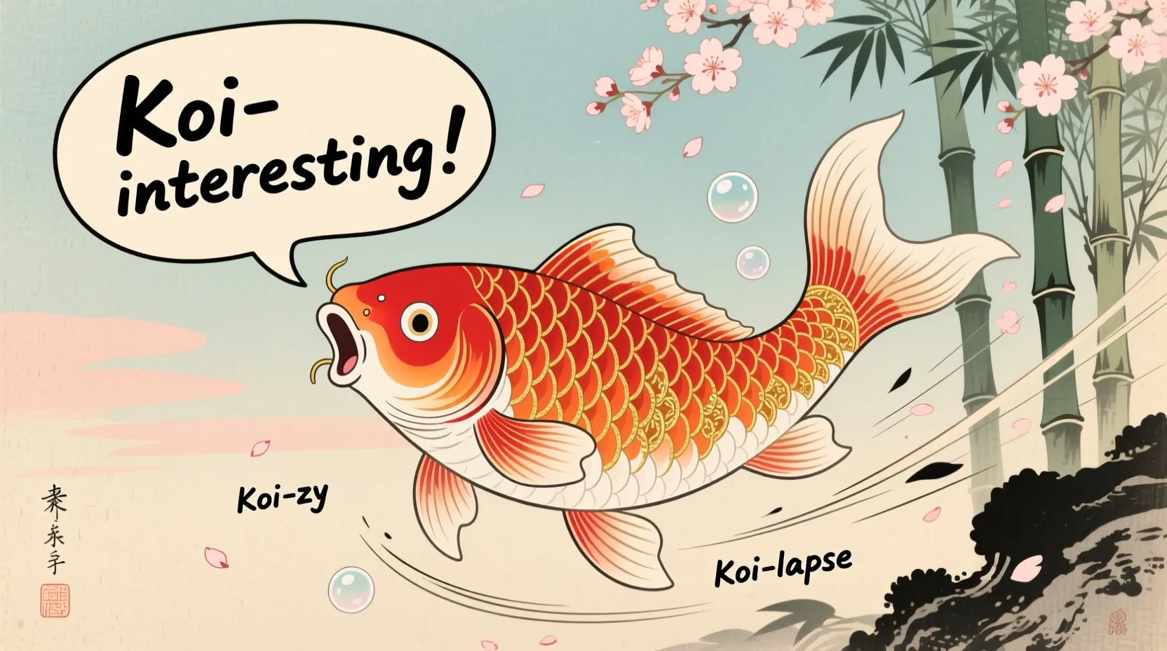 650+Koi Fish Puns Make a Splash with Laughter For 2025